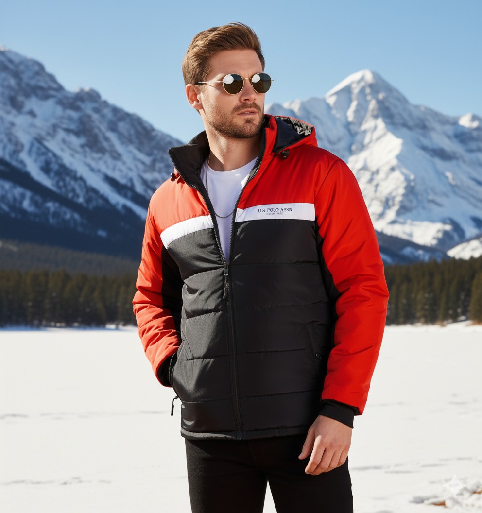 U.S. Polo || Full- লাল কালো